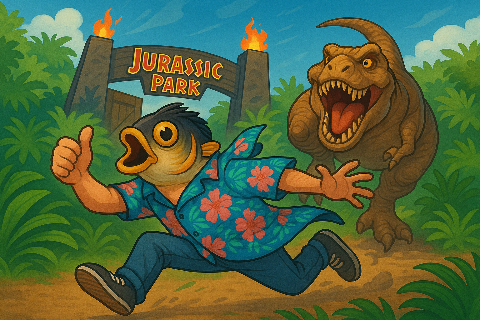 Jurassic Park Fishwin