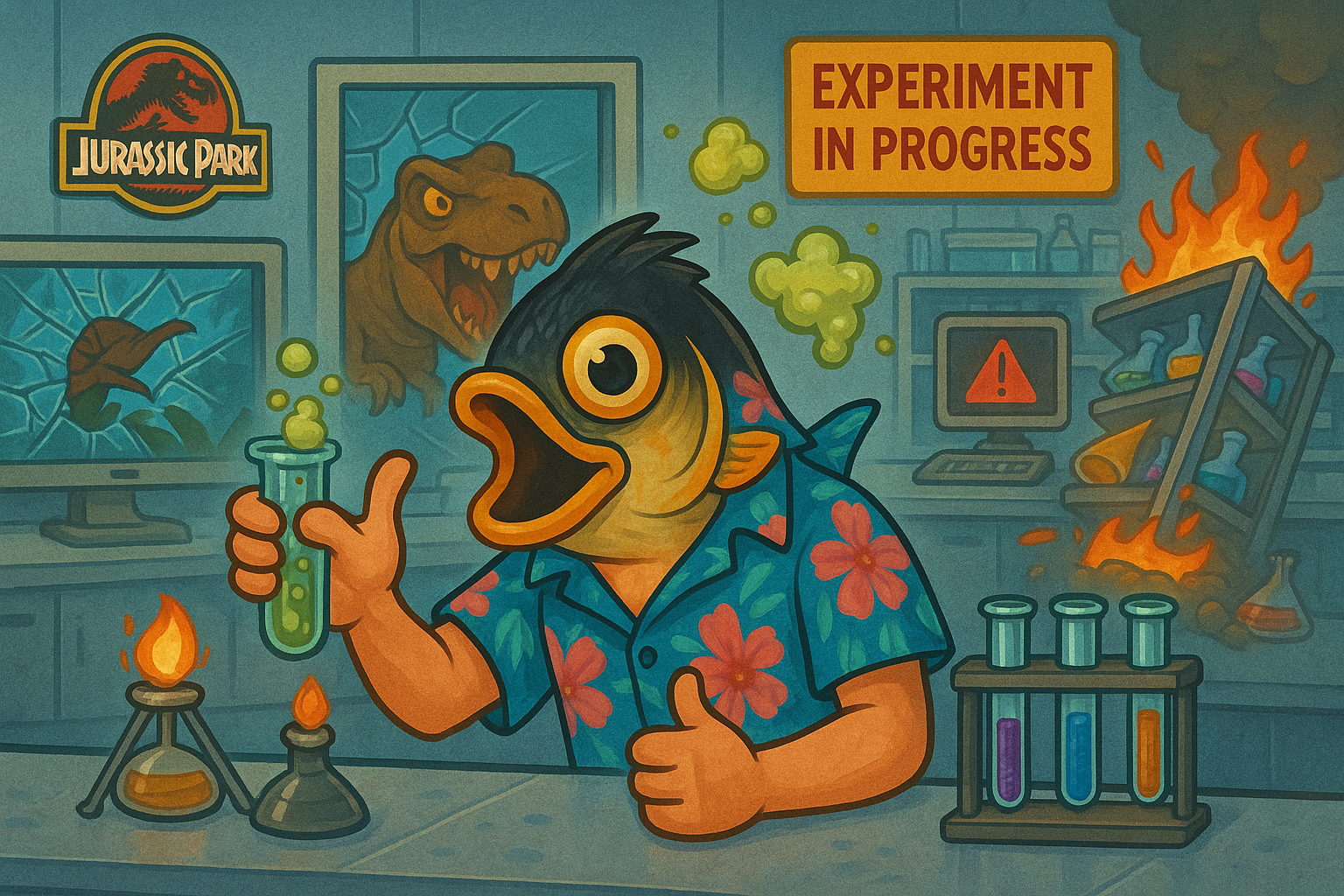 Jurassic Park Fishwin